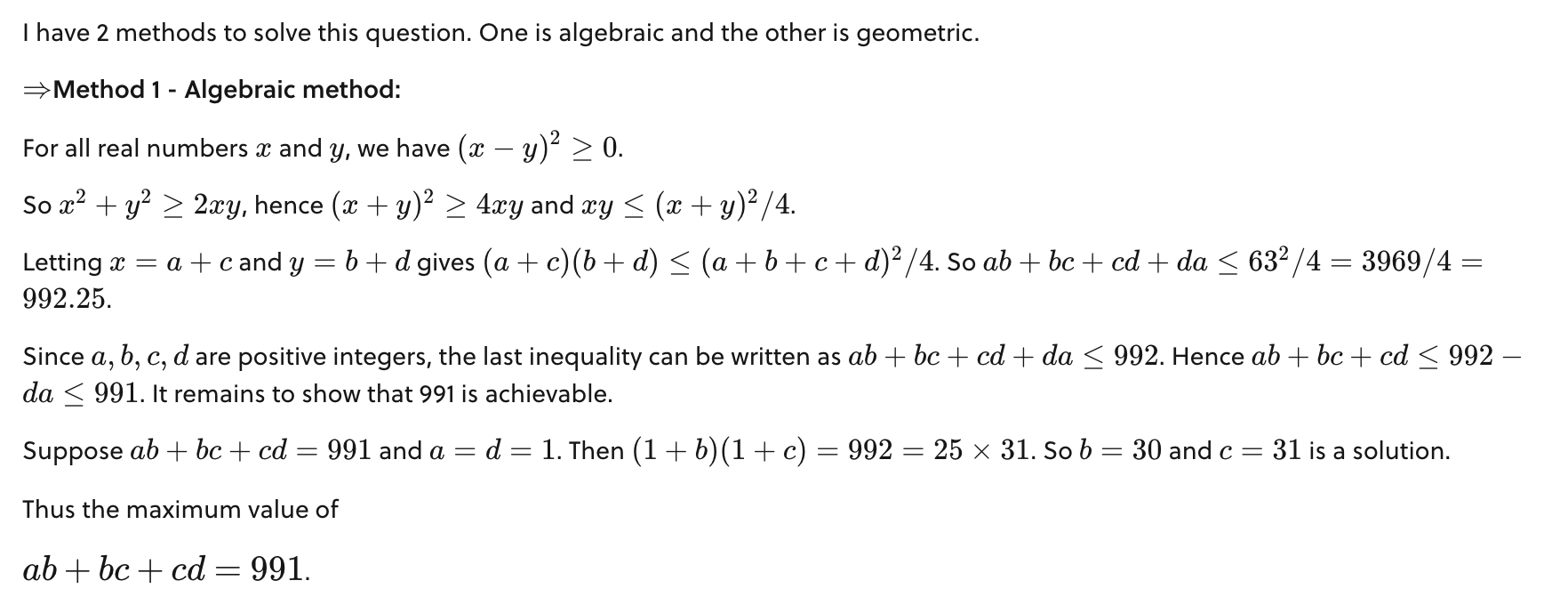 algebra precalculus - Applying AM-GM inequality - Mathematics Stack ...